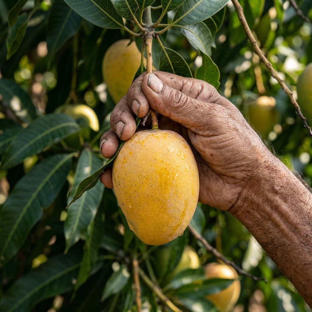 Karnataka Badami (Alphonso) Mango Premium, 13 pcs · ₹1499 | Aam Native ...